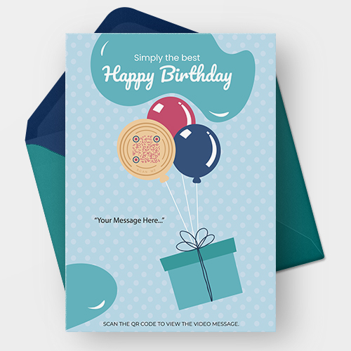 Celebrate Big with Simply the Best Birthday Card