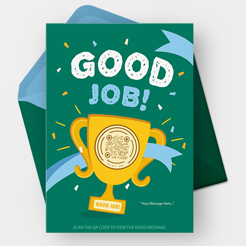 Office/Work Cards - Employee Recognition Card Good Job Edition