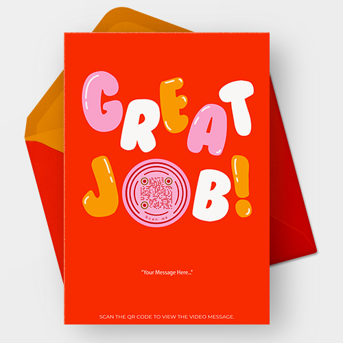 Office/Work Cards - Fun Video Greeting Card to Say Great Job!