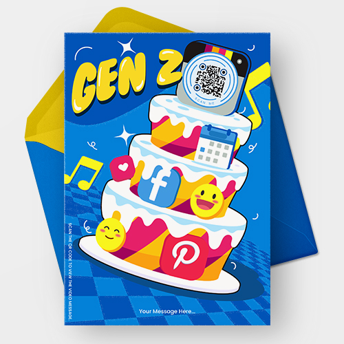 Gen Z: Trendy Birthday Greetings!