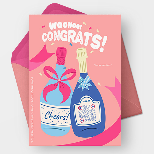 Office/Work Cards - Woohoo! Congratulations Card for Office Wins